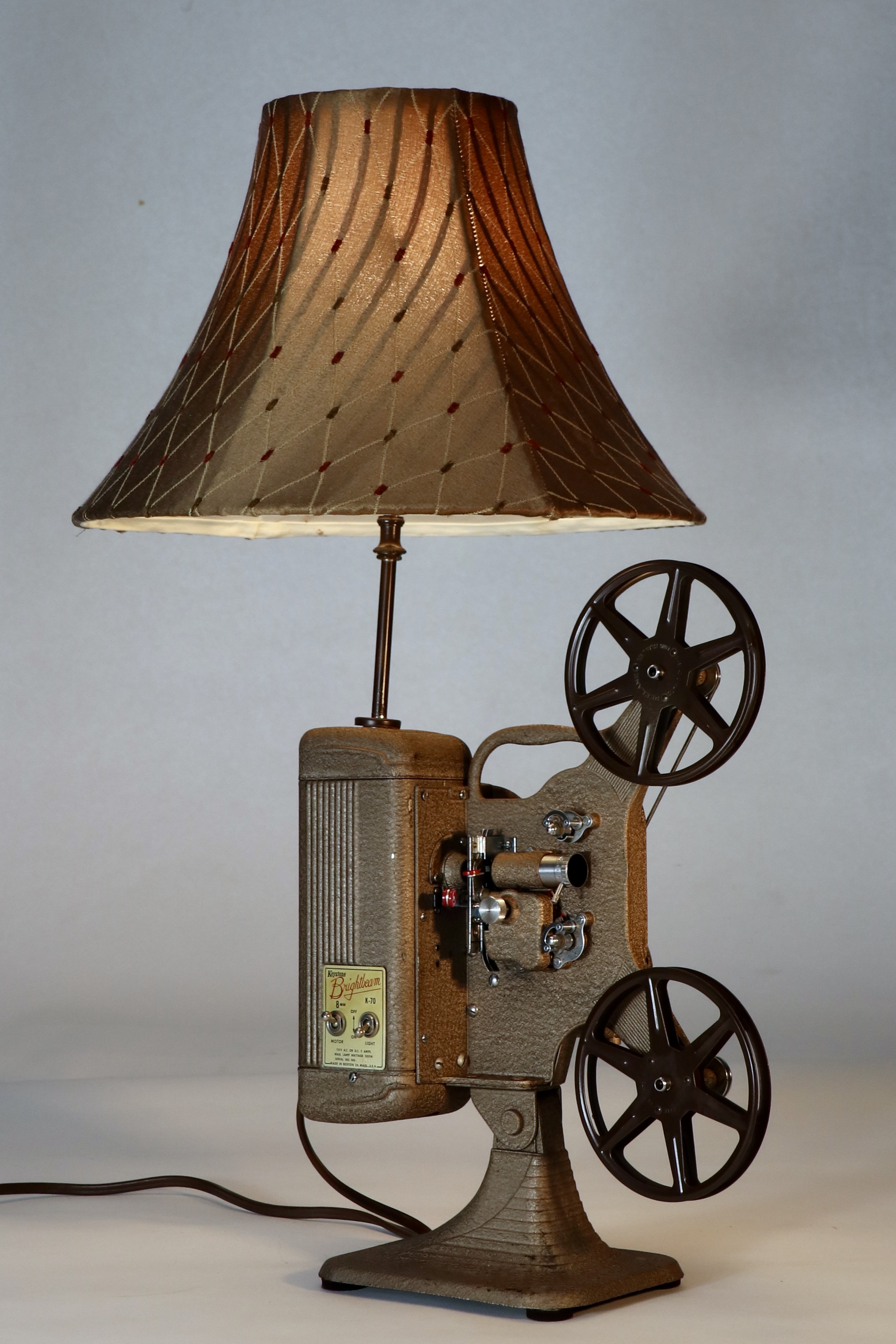 Keystone Brightbeam Projector Lamp – Upcycled Lamps by Jon Jensen