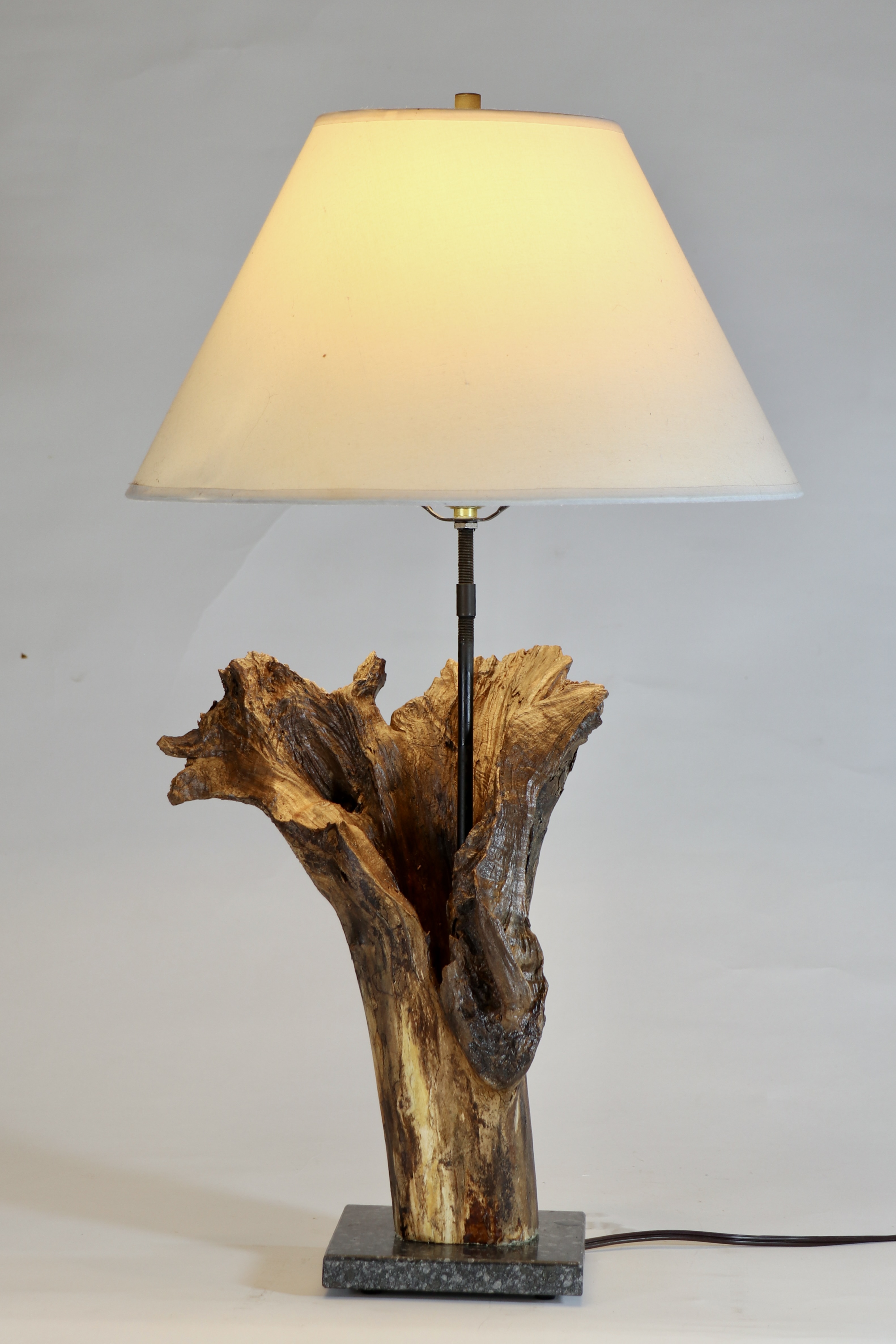 Inverted Stump Lamp – Upcycled Lamps by Jon Jensen