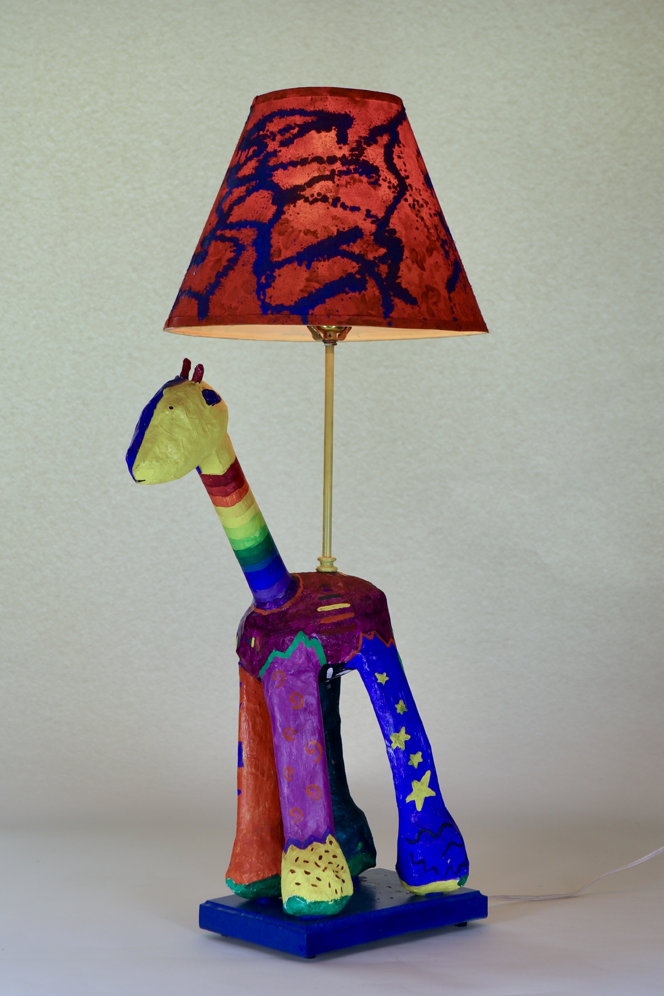 Funky Giraffe Lamp – Upcycled Lamps by Jon Jensen