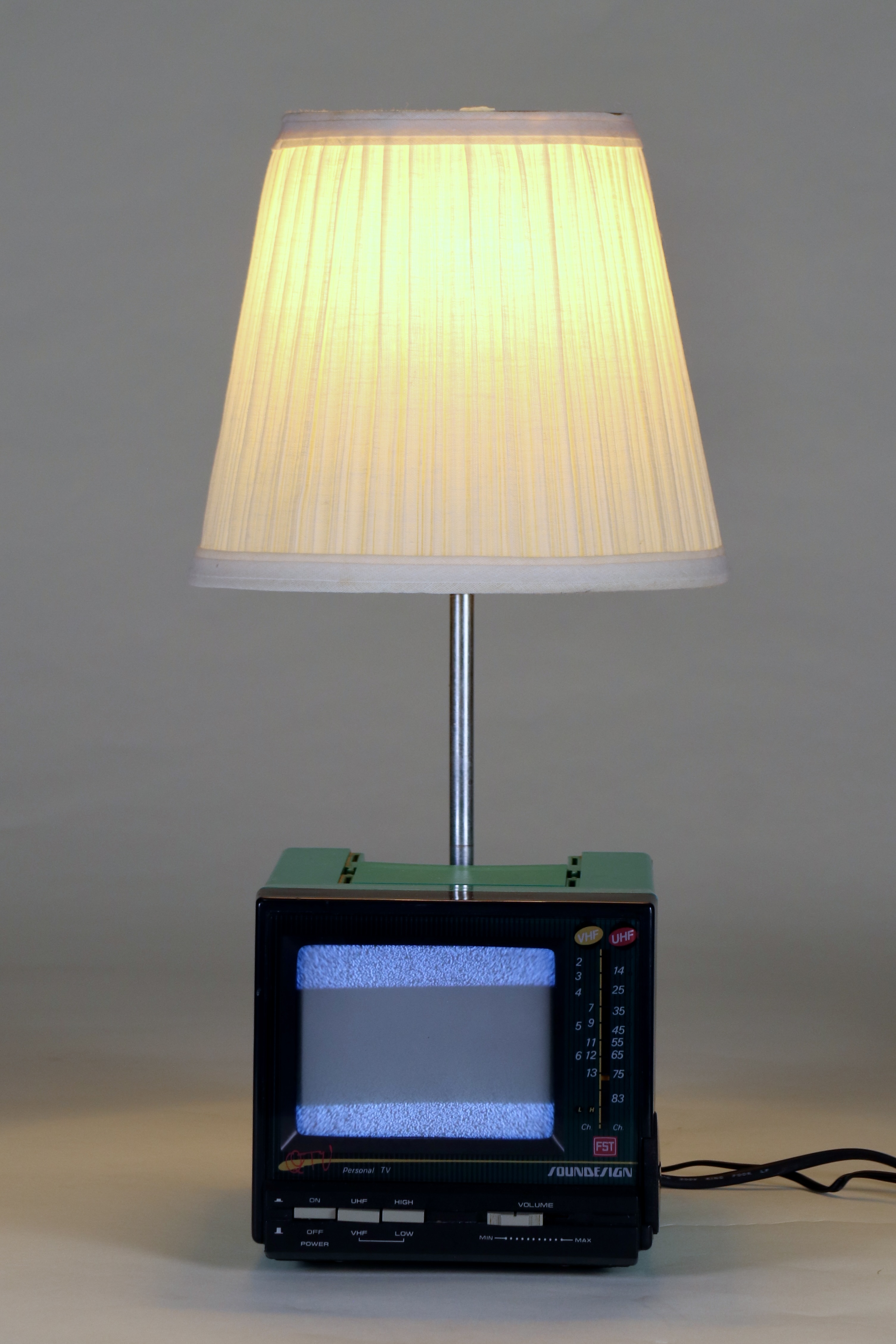 Soundesign Personal TV Lamp – Upcycled Lamps by Jon Jensen
