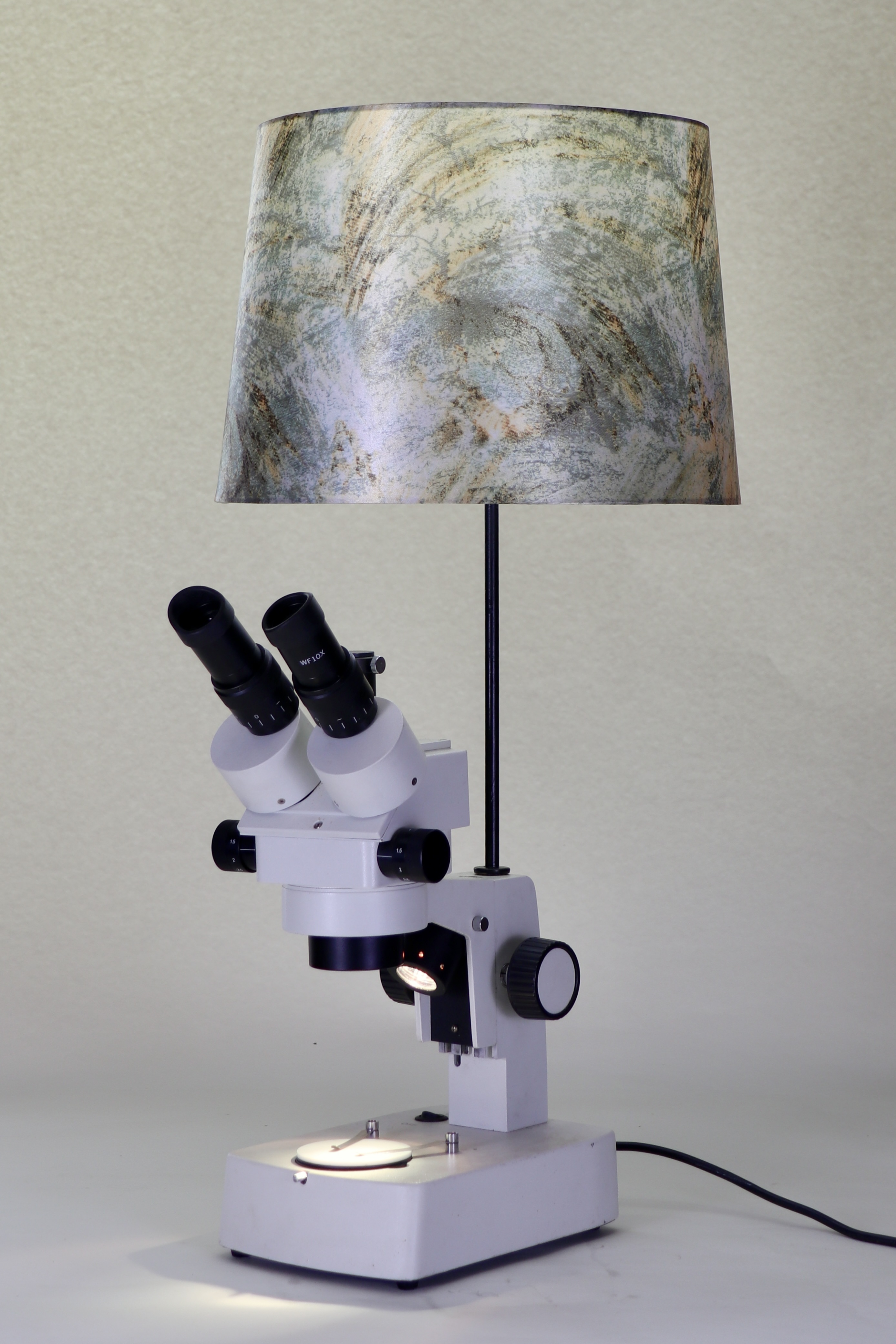 Stereo Microscope Lamp – Upcycled Lamps by Jon Jensen