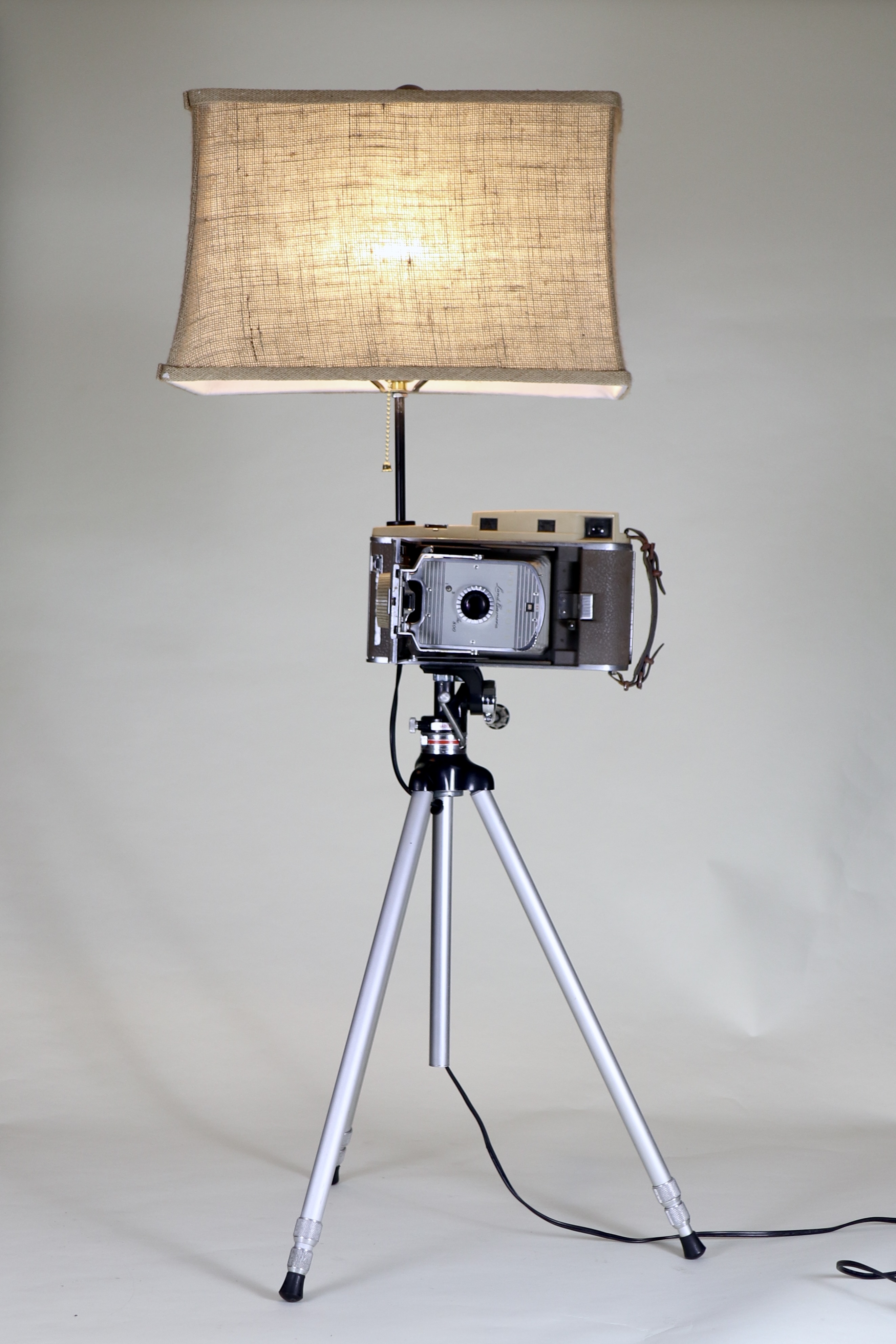 Polaroid 800 Lamp – Upcycled Lamps by Jon Jensen